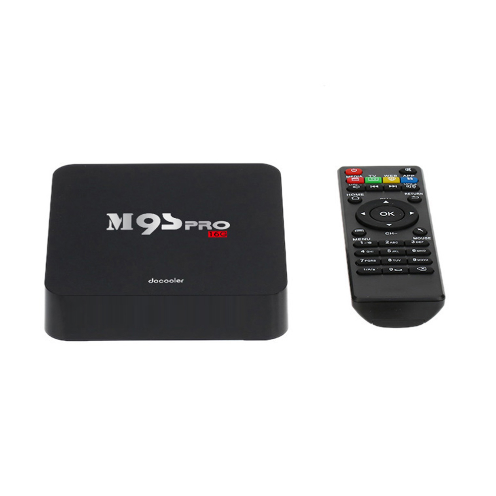 Docooler M9S-PROのAndroidテレビボックス3ギガバイトDDR3 32ギガバイトROM Amlogic S905XクアッドコアKODI 16.0フル装備4K(映像機器)｜売買 ...