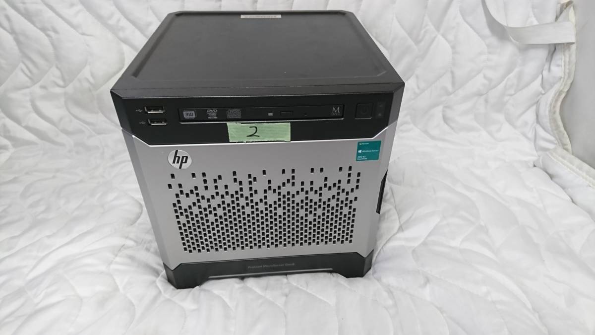 Xeon CPU HP ProLiant MicroServer Gen8 中古 2TB×4 メモリー8GB ②