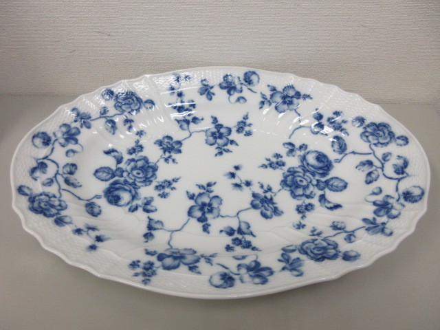 リチャードジノリ ローズブルー Richard Ginori BLEE 大皿 39cm×27.5cm #24232(リチャードジノリ)｜売買さ ...