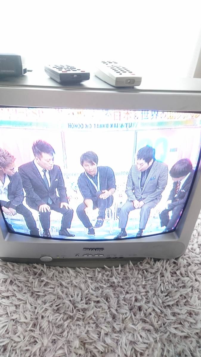 SHARP 20C-GM3 ブラウン管テレビ 05年製 20型 地デジチューナー付(ブラウン管)｜売買されたオークション情報、yahooの商品情報をアーカイブ公開 - オークファン ...