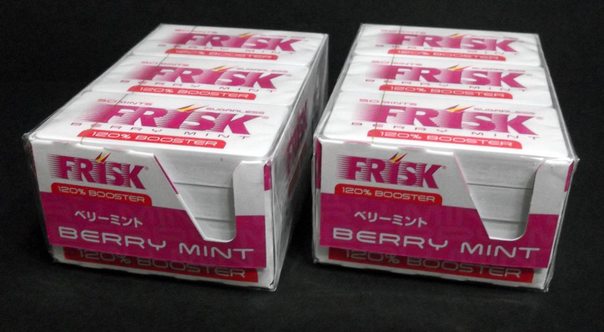 清涼菓子シュガーレス クラシエフーズ FRISK フリスク ベリーミント 50粒×24個 賞味期限2019年5月(飴、キャンディ)｜売買された ...