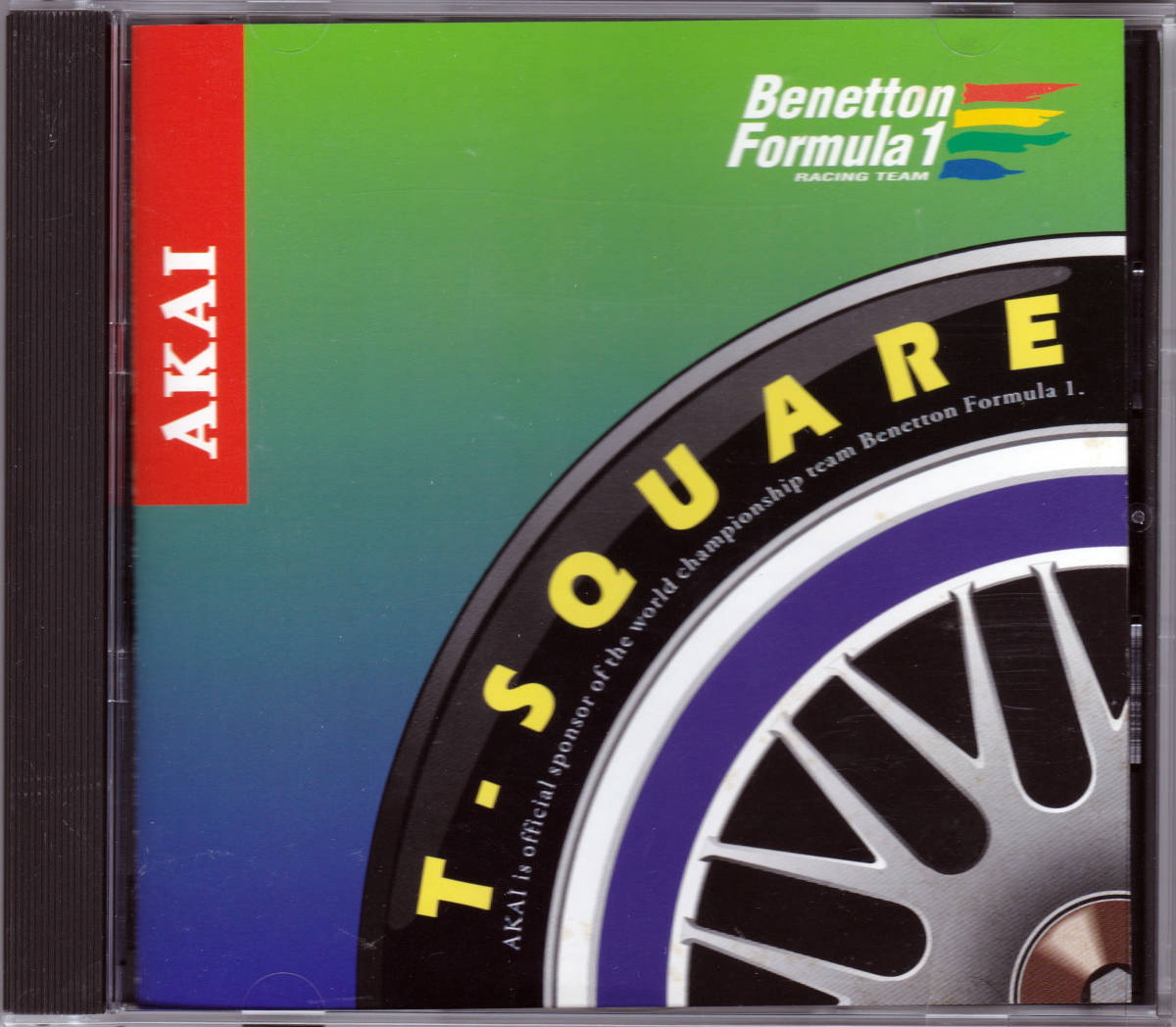 T-SQUARE// AKAI //ザ スクエア//BENETTON FORMULA 1//F-1/TDCD-90299//レアCD(フュージョン)｜売買されたオークション情報、yahooの ...