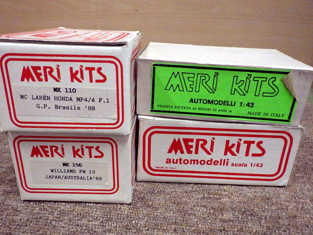 H703-2 MERi KiTs automodelli 143 レジンキット HONDA WILLIAMS TYRRELL BENETTON ...