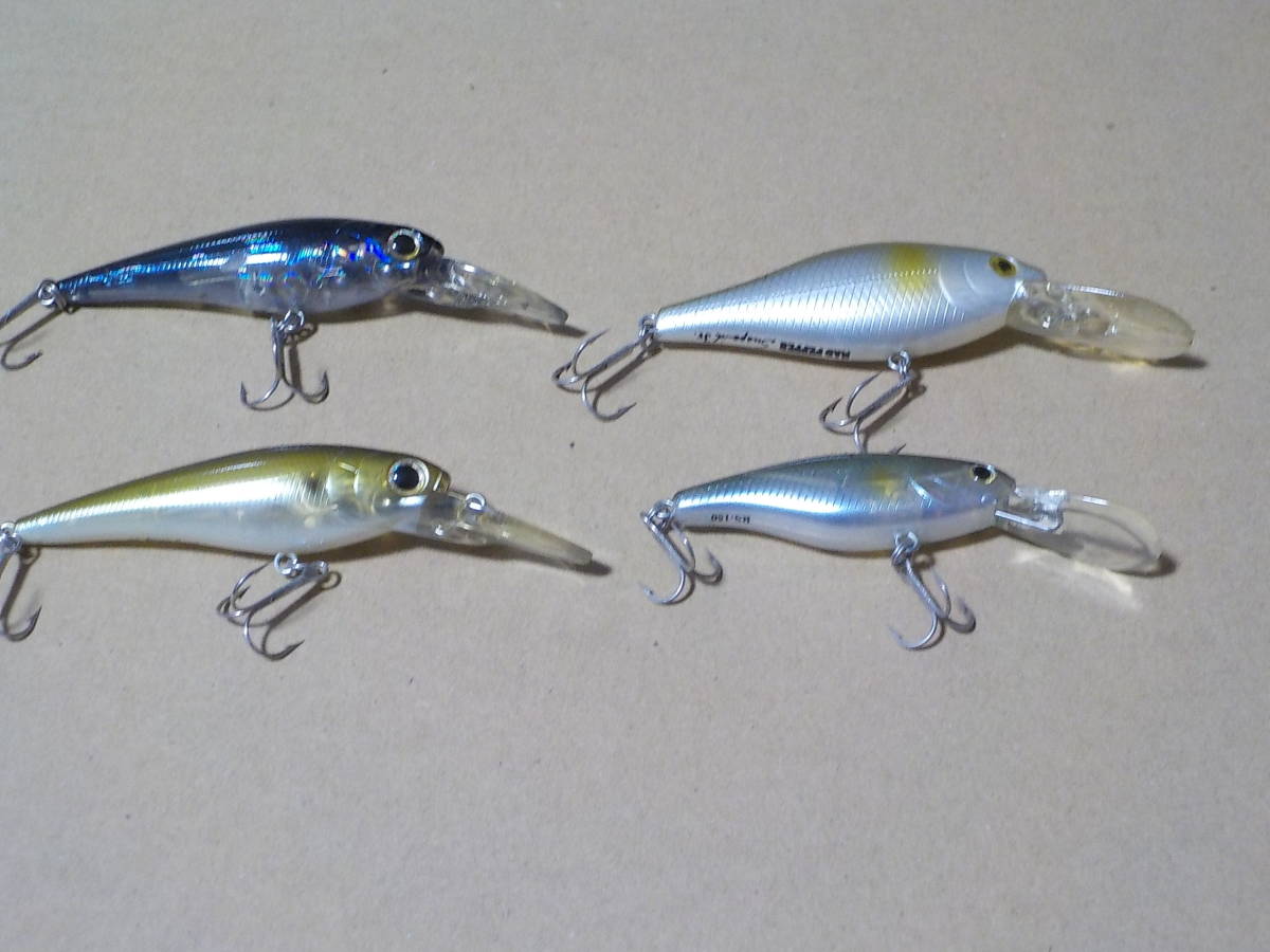 Lucky Craft Baby Shad SP 2個 Mad Peper Suspend Jr 1個 RS-150 1個 全て(ラッキー ...