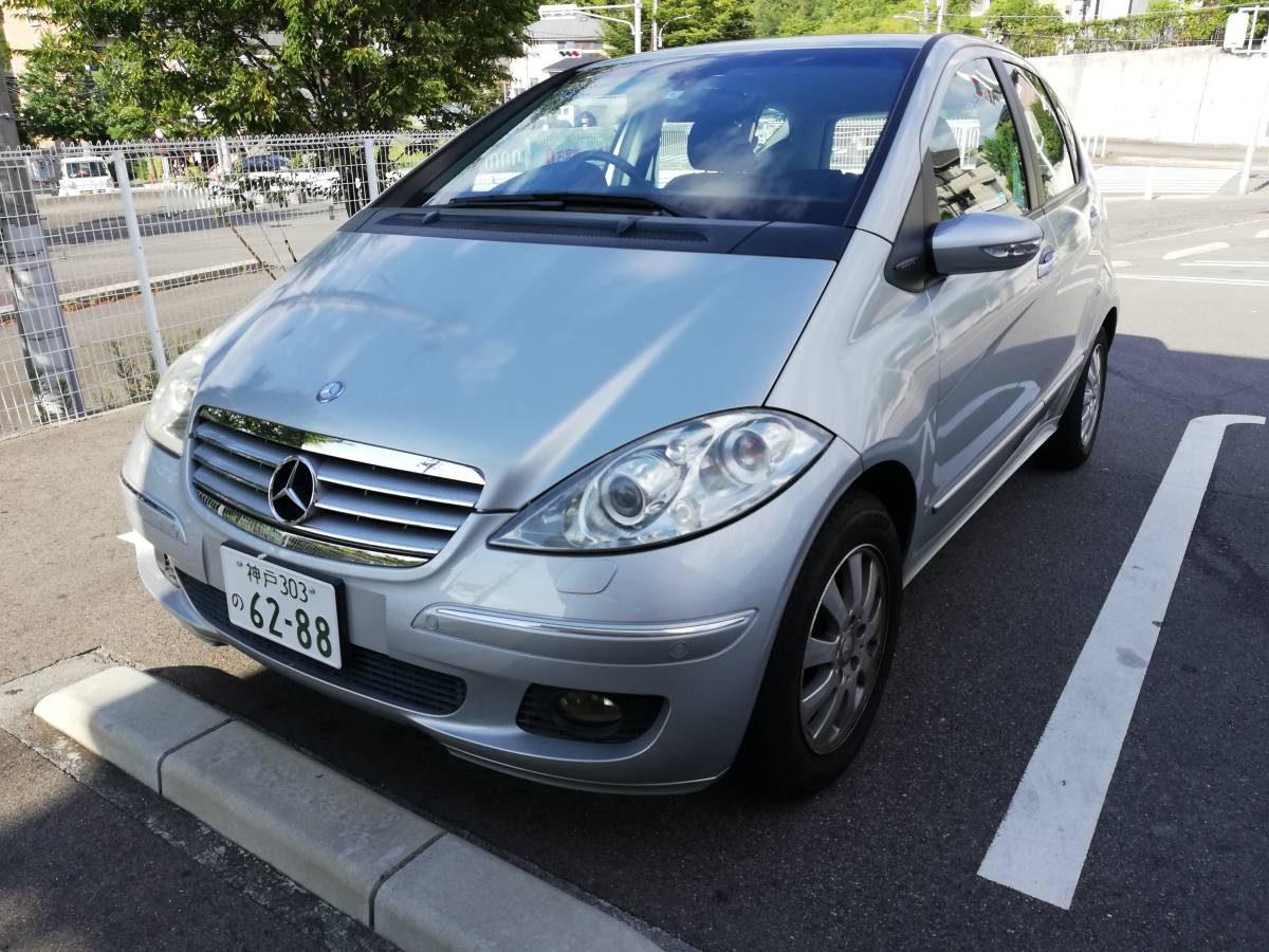 売切 検査付 直ぐに運転 きる メルセデスベンツA170エレガンス HDDナビ 走行70800KM 充実装備の良好車 安心の個人出品(Aクラス ...