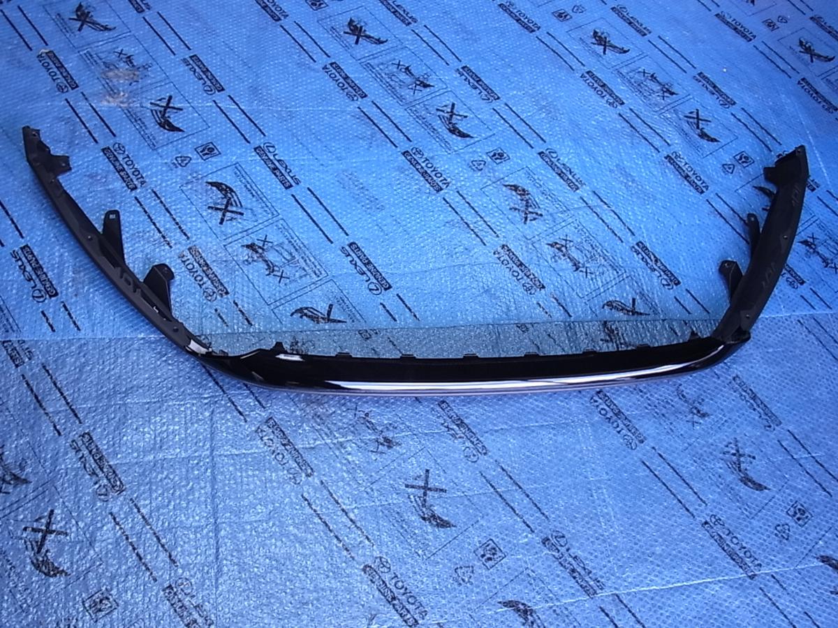 新車外し 60系 ハリアー 後期 ZSU60W ZSU65W 純正 フロントバンパーガード フロントアンダースポイラー 素地 52411 ...