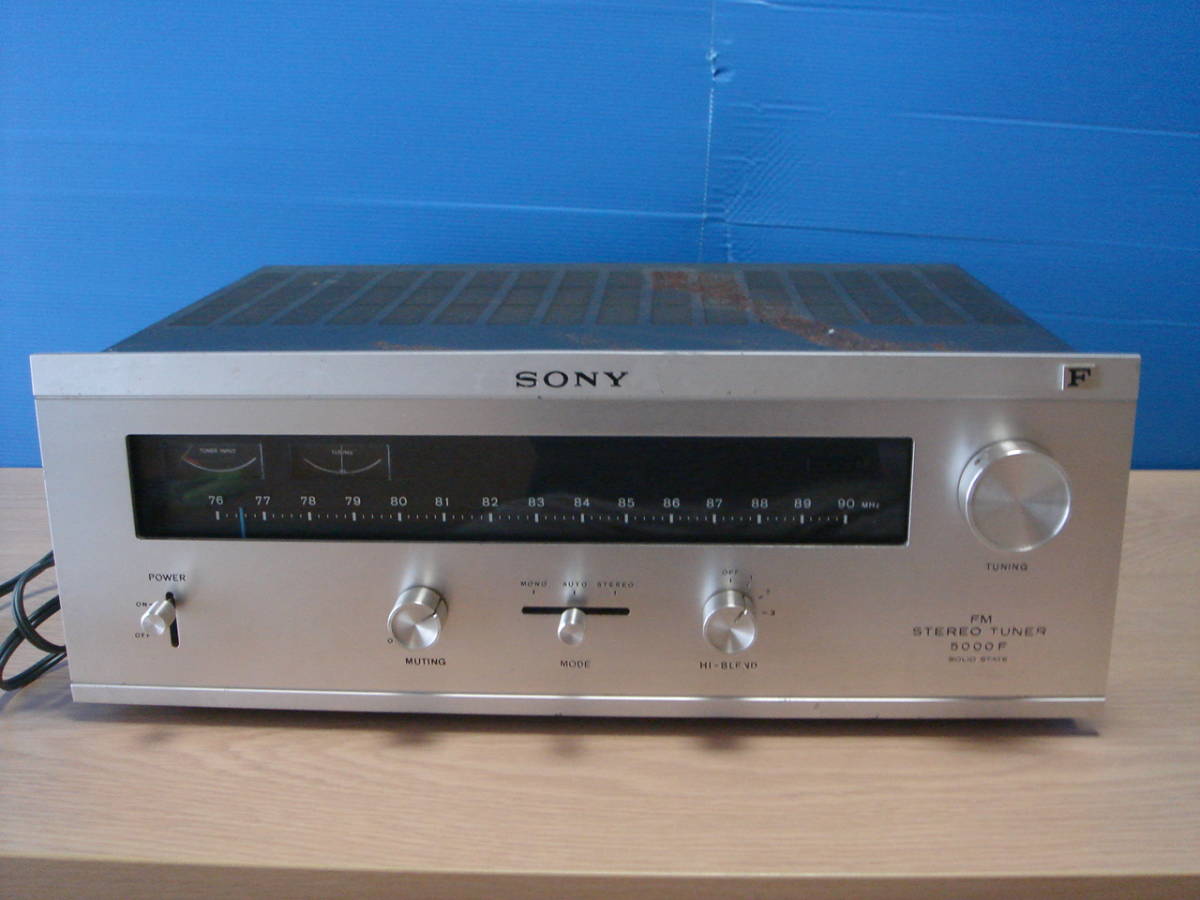 SONY ST-5000F(チューナー)｜売買されたオークション情報、yahooの商品情報をアーカイブ公開 - オークファン（aucfan.com）