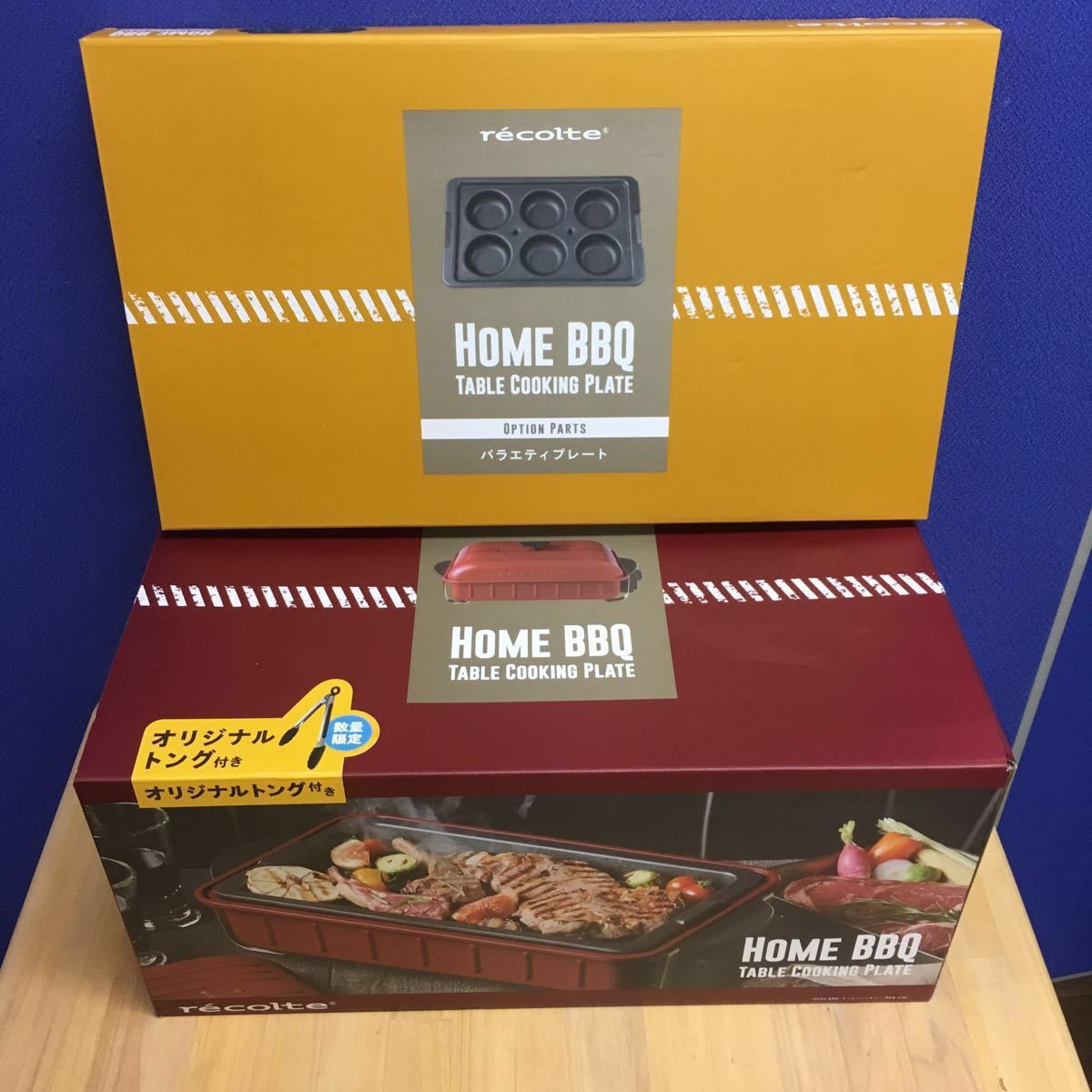 recolte HOME BBQ レコルト ホームバーベキュー レッド 焼肉プレート ホットプレート(ホットプレート)｜売買されたオークション ...