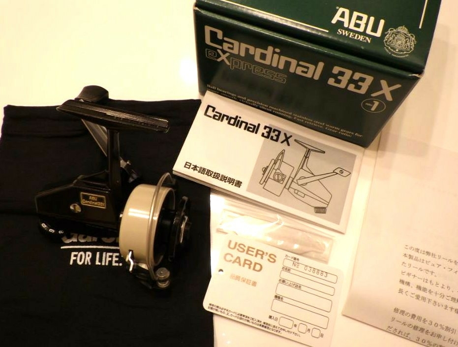 カーディナル33X(アブガルシア)｜売買されたオークション情報、yahooの商品情報をアーカイブ公開 - オークファン（aucfan.com）