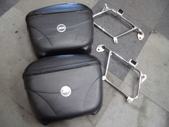 KAWASAKI ESTRELLA エストレア BJ250A GIVI パニアケース サイドボックス E21NDX ステー付き O721(パニアケース)｜売買されたオークション情報、yahoo ...