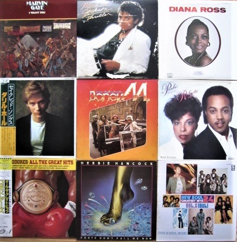 Soul等 33枚セット Marvin Gaye /Roberta Flack/Michale Jackson/Diana Ross ...