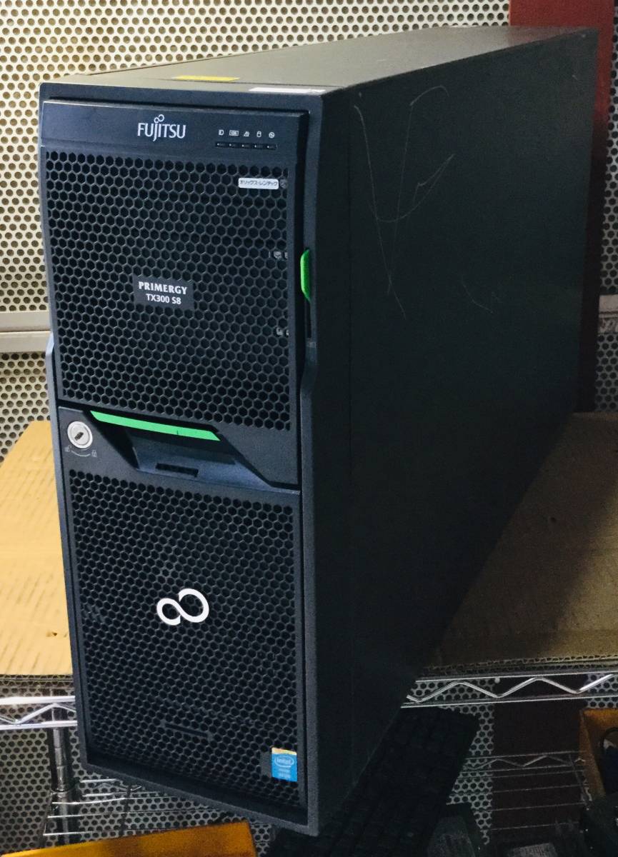 O12-L-17-② FUJITSU PRIMERGY TX300 S8 1台 通電OK(富士通)｜売買されたオークション情報、yahooの ...