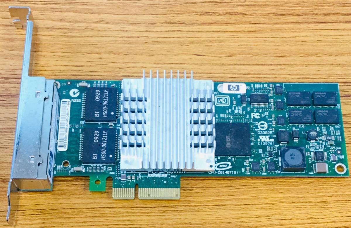 O22-Z-15-① HP NC364T HSTNS-BN26 1000M 4ポート LANカード 1点 現状お渡し品(LANカード)｜売買さ ...