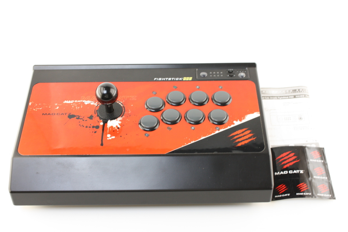 PS3 Mad Catz Arcade FightStick PRO PlayStation3 MC3-FS-MC-PRO 箱ダメージあり 品 ...