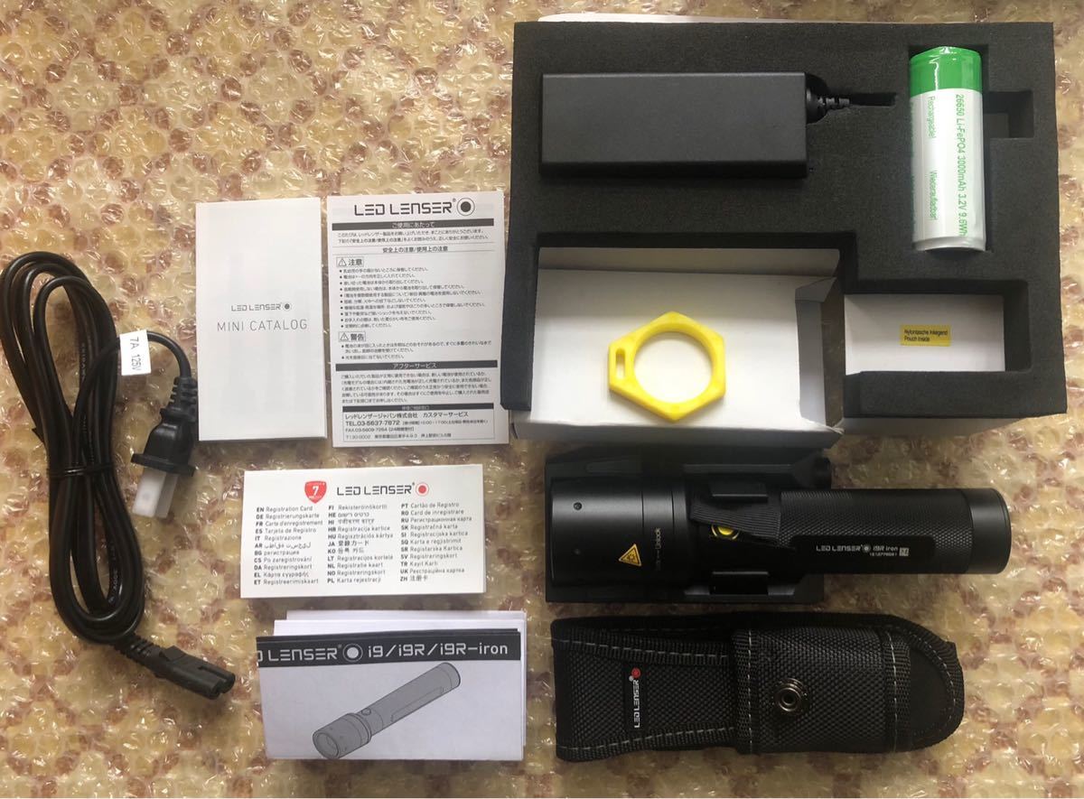 LED LENSER レッドレンザー 充電式LEDライト i9R iron 明るさ約400ルーメン 日本正規品(レッドレンザー)｜売買された ...