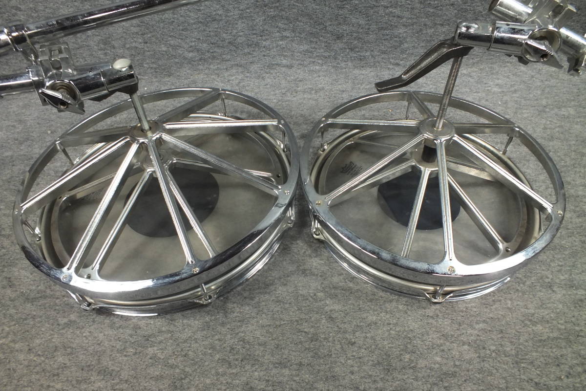 REMO レモ RotoTom ロートタム SPOXE スポークス タム 12"/14" 2個 タムホルダー付き Pearl/パール製 ...