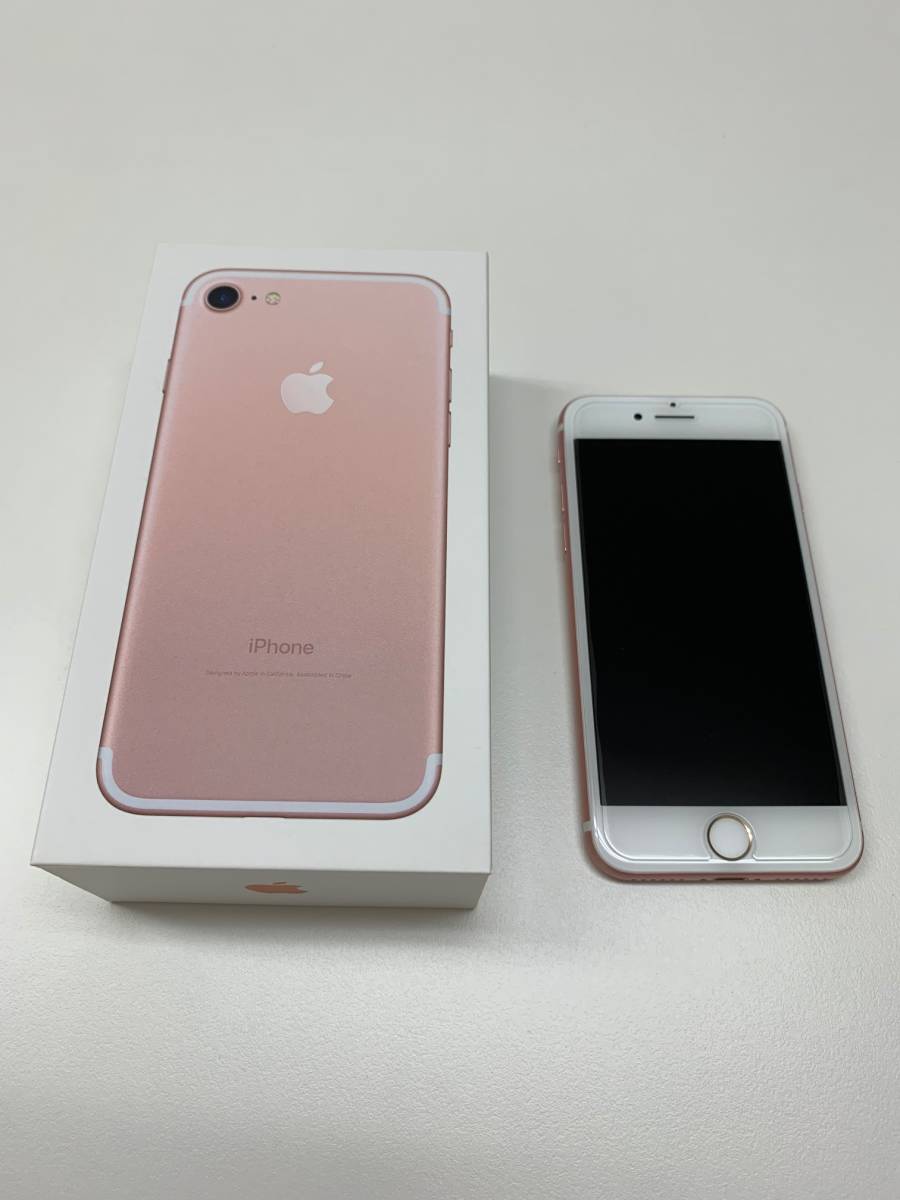 超 iPhone7 128 GB ドコモ docomo SIM フリー ローズゴールド 判定〇(国内版SIMフリー)｜売買されたオークション情報、yahooの商品情報をアーカイブ公開 ...