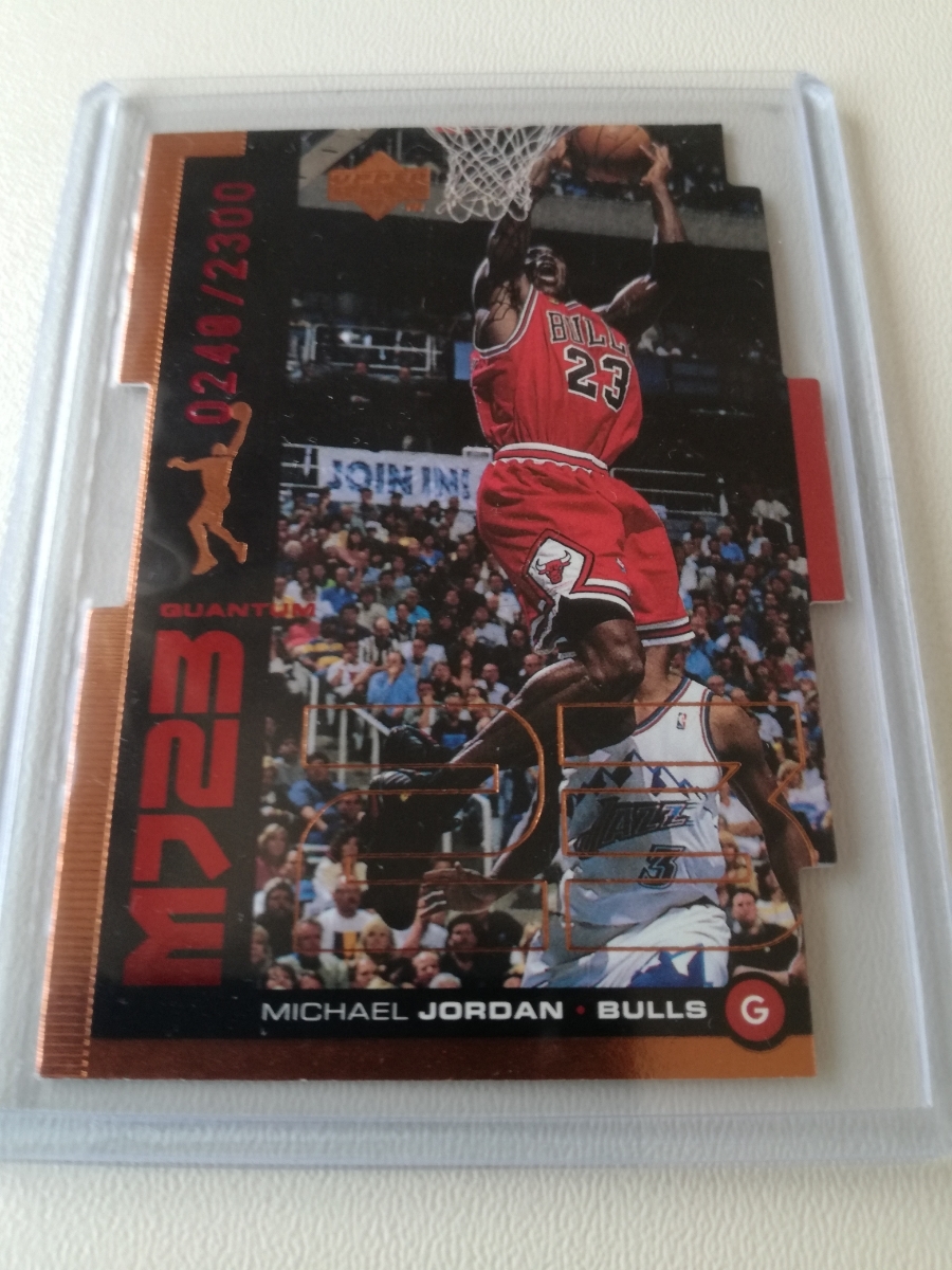NBA MICHAEL JORDAN パラレル #/2300 98-99 Upper Deck MJ23 Bronze #M30 マイケル ...
