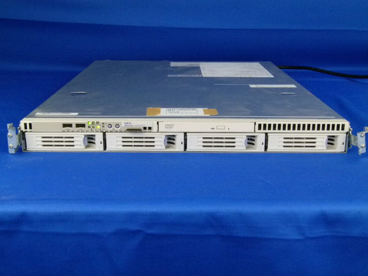 ラックサーバー NEC iStorage NS300Rb /メモリ:4GB/HDD:8TB 2TB×4 /OS無 ストレージ サーバ レール有 Y102302(NEC)｜売買されたオークション ...
