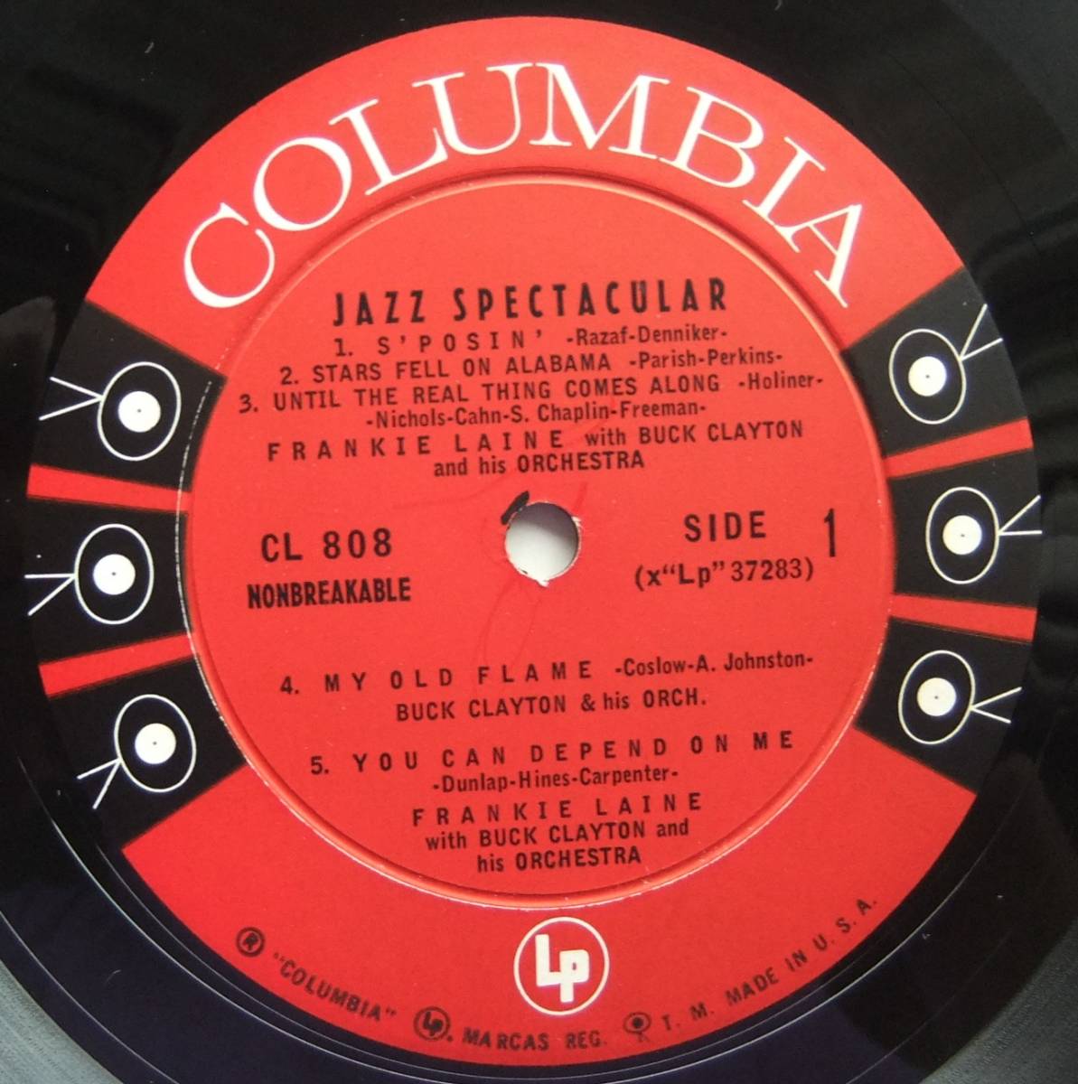 FRANKIE LAINE & BUCK CLAYTON / Jazz Spectacular Columbia CL 808 6eye:dg ...