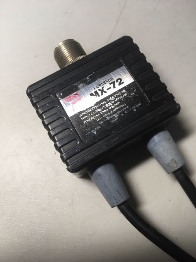 ダイアモンド デュープレクサ MX-72 動作未確認 ジャンク(アクセサリ)｜売買されたオークション情報、yahooの商品情報をアーカイブ公開 - オークファン（aucfan.com）