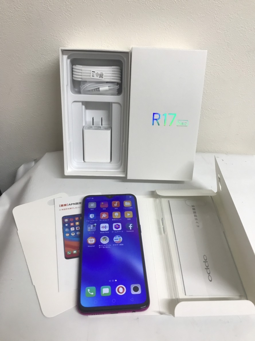 OPPO SIMフリー スマートフォン R17 Neo CPH1893 1円スタート(国内版SIMフリー)｜売買されたオークション情報 ...