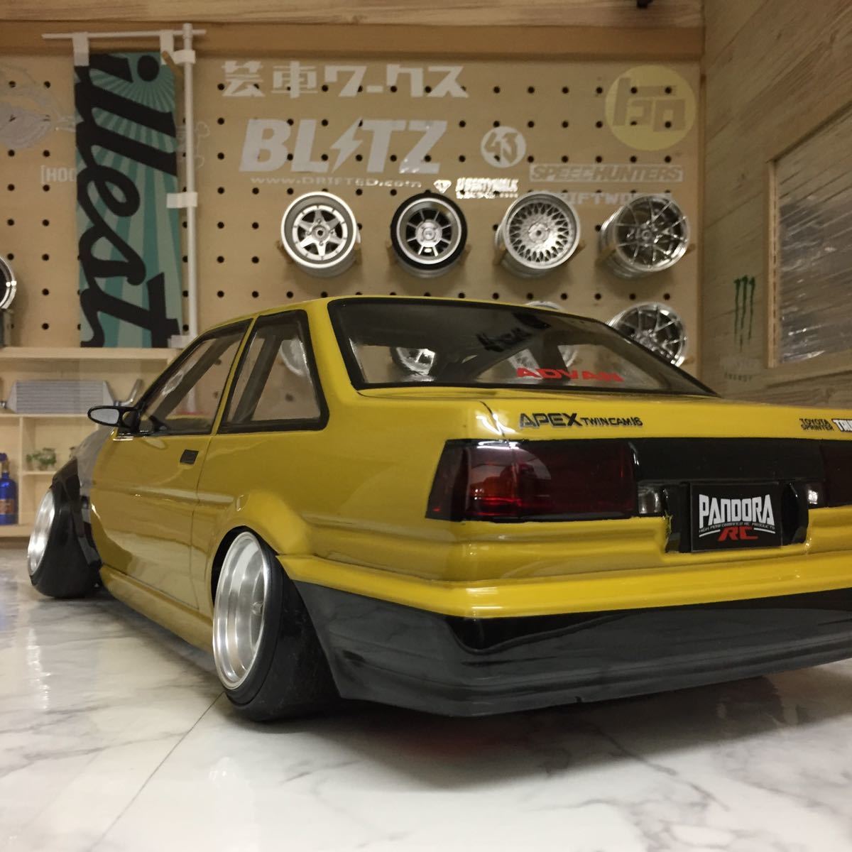 パンドラRC Pandora RC Toyota AE86 スプリンタートレノ 2ドア(ボディ)｜売買されたオークション情報、yahooの商品 ...