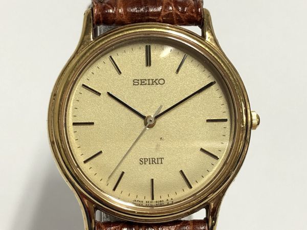 D229-mA1101 SEIKO セイコー SPIRIT 5E31-6040 腕時計 メンズ クオーツ 現状品 ⑩(その他)｜売買された ...