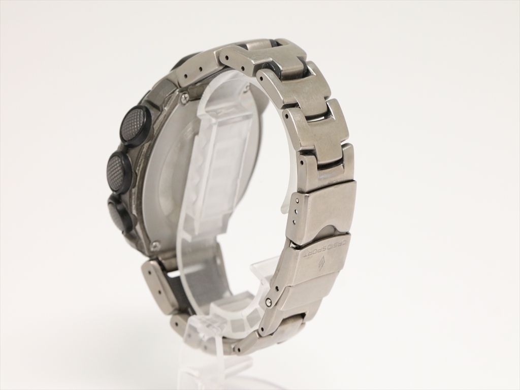 可動品 カシオ/CASIO プロトレック PRG-130T トリプルセンサー タイドグラフ チタン デジタル タフソーラー メンズ腕時計 ...