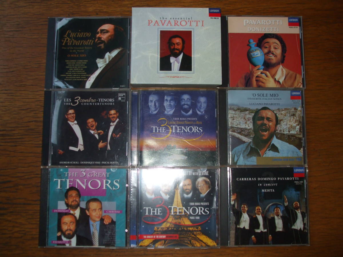 3大テノール クラシック テノール CD9枚セット 検索 パヴァロッティ カレーラス ドミンゴ(声楽)｜売買されたオークション情報、yahooの商品情報をアーカイブ公開 - オークファン ...