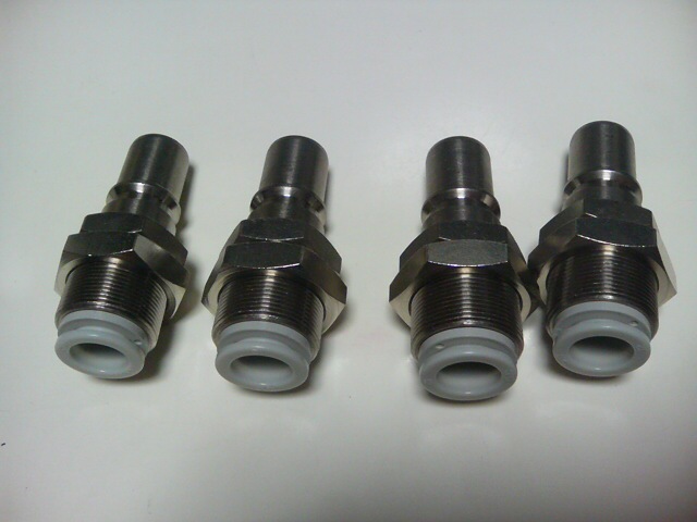 SMC Sカプラー KKシリーズ プラグ 管継手付隔壁KK6P-12E 4個(エアーツール)｜売買されたオークション情報、yahooの商品情報 ...