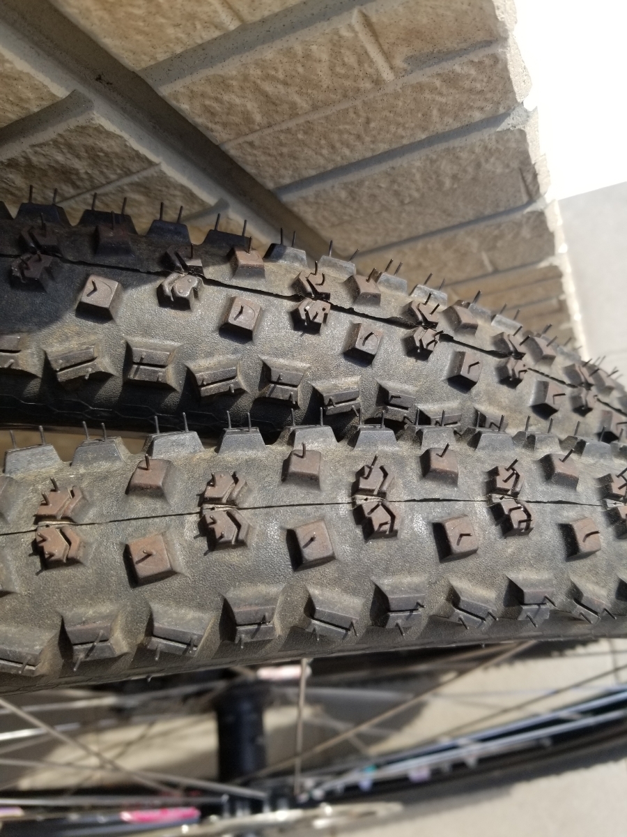 ARAYA 930 DISC SHIMANO DEORE XT ハブ ディスクローター 9sスプロケット 9mmQR continental mountain king 26a×2.2 ...