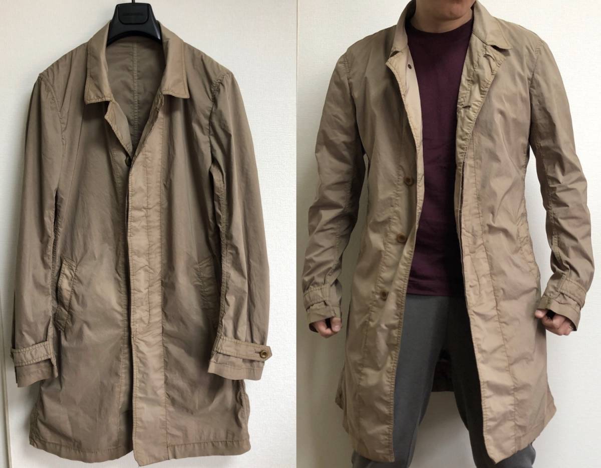 定価45 150円junhashimoジュンハシモト製品染めライトストレッチナイロン撥水透湿ステンカラーコート3AKM1piu(ジャンパー、ブルゾン)｜売買されたオークション情報、yahooの ...