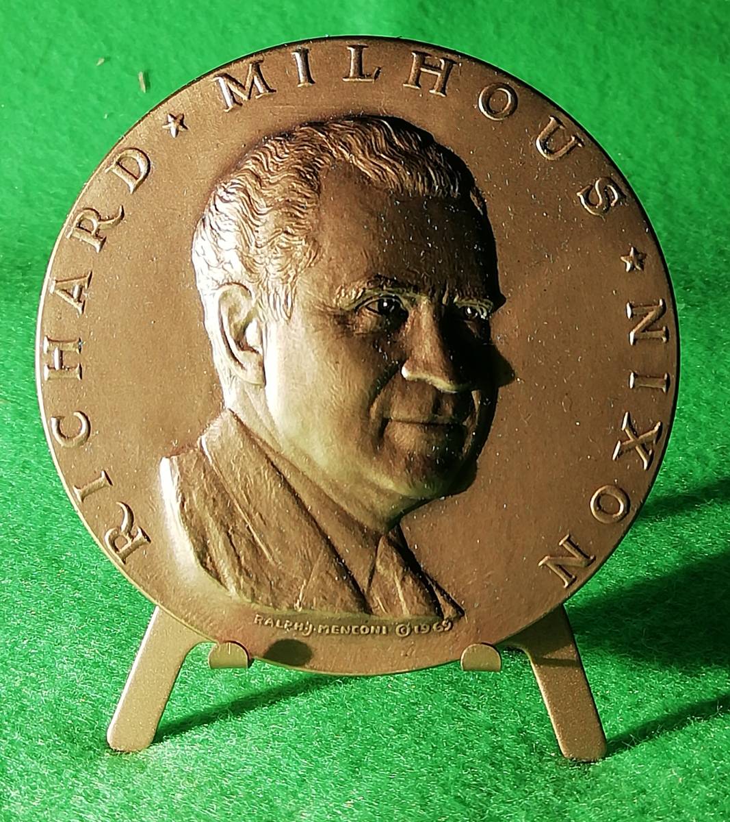 リチャード ミルハウス ニクソン Richard Milhous Nixon 記念メダル(北アメリカ)｜売買されたオークション情報、yahoo ...