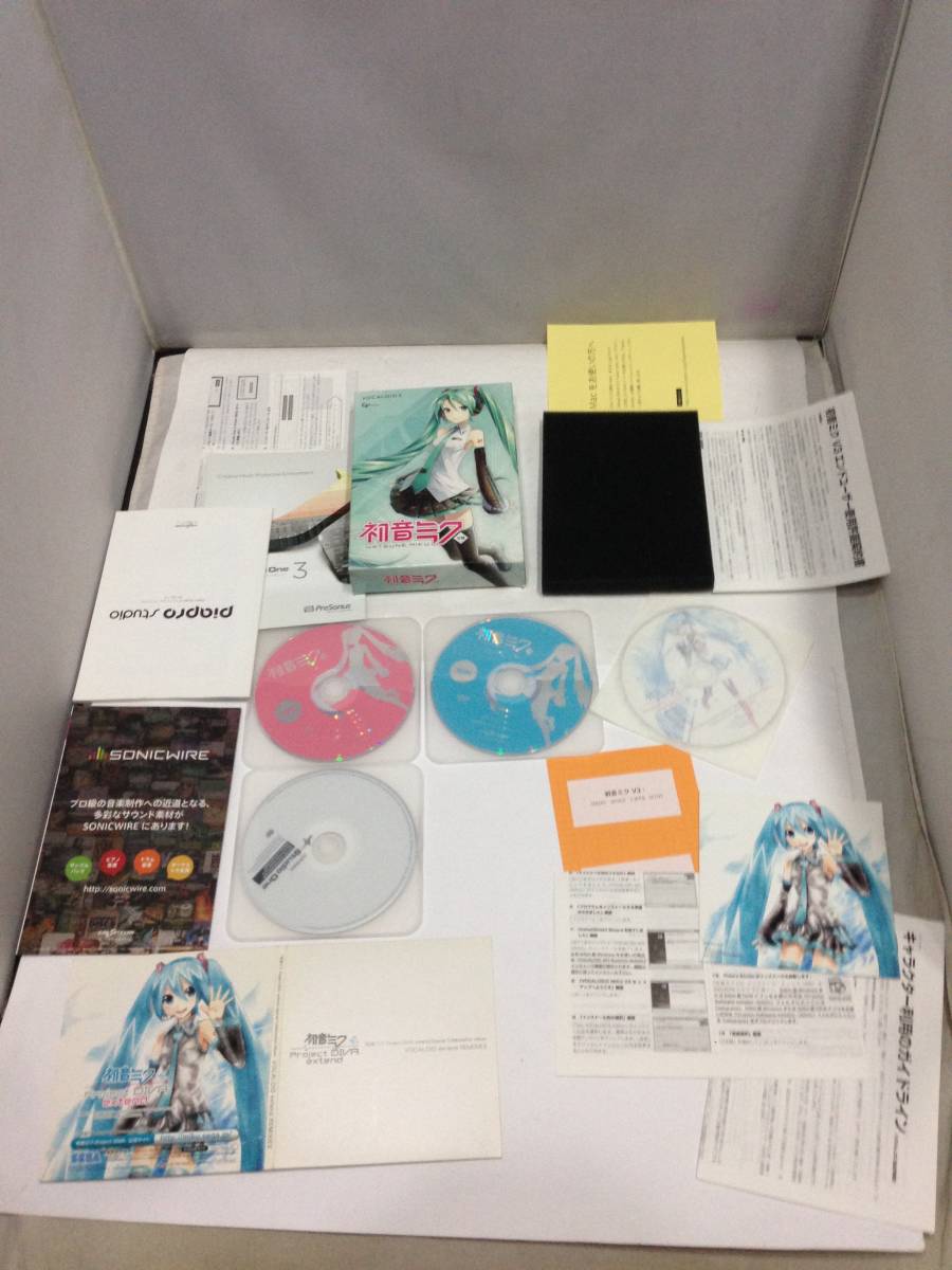 VOCALOID 3 HATSUNE MIKU V3 DVD Windows PC Vocal Software 初音ミク V3 PC用 ...