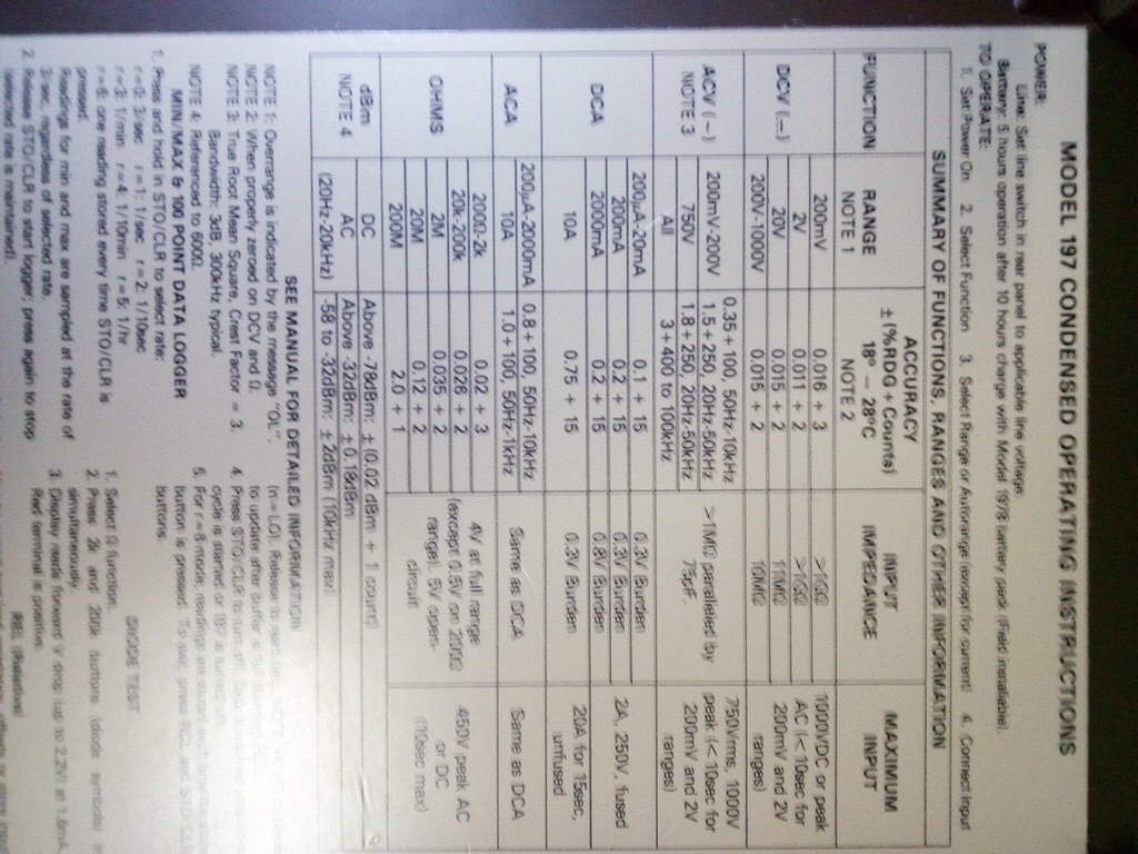 KEITHlEY 197 Auto Ranging MicroVolt デジタルマルチメーター(環境測定器)｜売買されたオークション情報 ...