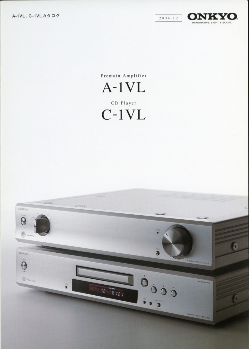 ONKYO A-1VL/C-1VLのカタログ オンキヨー 管3661(ONKYO)｜売買されたオークション情報、yahooの商品情報を ...