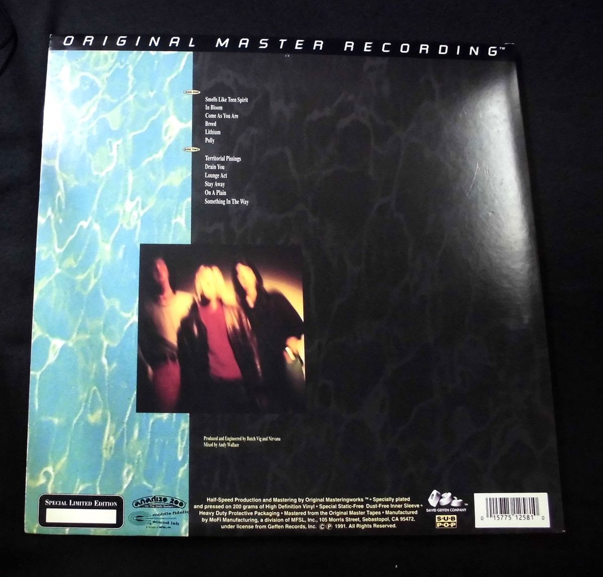 US MFSL ANADISQ 200 Half-Speed高音質盤 w/Blank Number Cover Nirvana ...