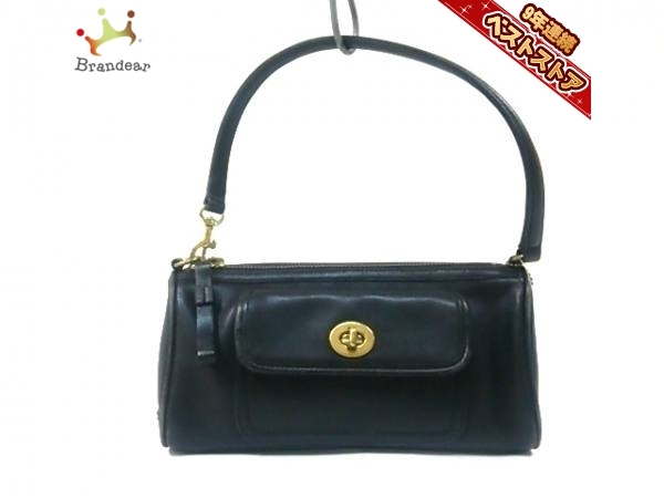 コーチ COACH ハンドバッグ 9712 - レザー 黒 バッグ(ハンドバッグ)｜売買されたオークション情報、yahooの商品情報を ...