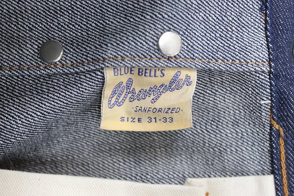 2P0694/ ラングラー W0011 復刻 47年モデル 11MW デニム 日本製 Wrangler(W31)｜売買されたオークション情報 ...