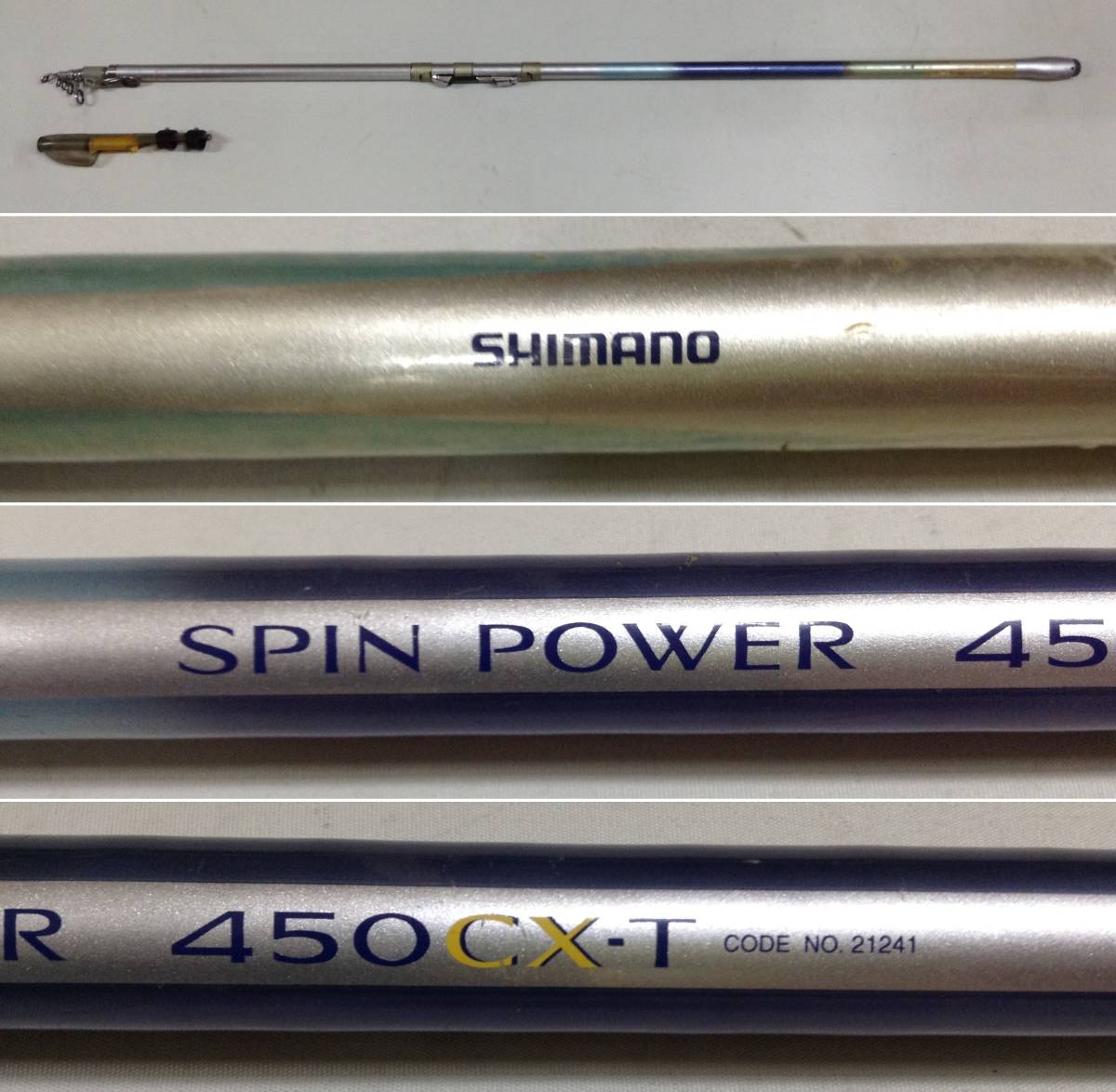 SHIMANO シマノ SPIN POWER スピンパワー 450CX-T 1904F08(シマノ)｜売買されたオークション情報、yahooの商品情報をアーカイブ公開 - オークファン ...