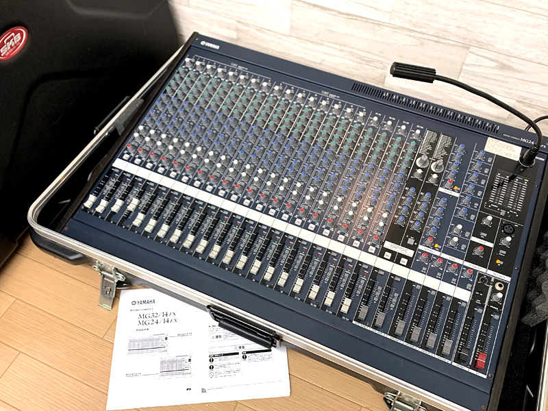 YAMAHA MG24/14FX アナログミキサー SKBハードケース ライト 取説付き ヤマハ(ミキサー)｜売買されたオークション情報、yahooの商品情報をアーカイブ公開 - オークファン ...