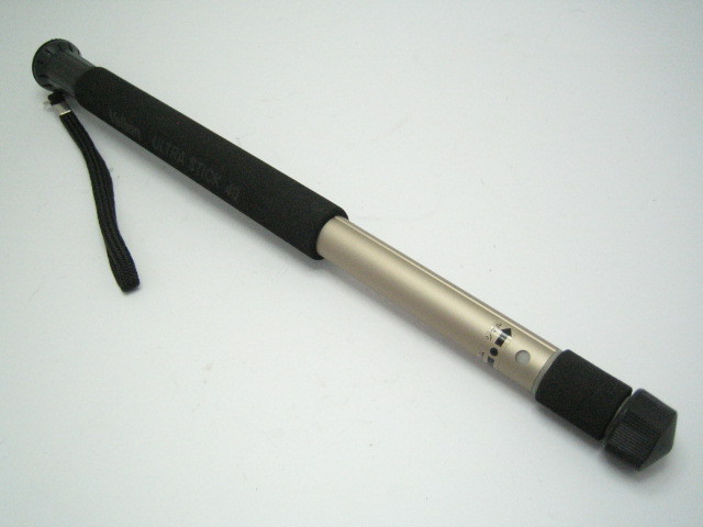 ハローカメラ 1763 ベルボン Velbon 一脚 4段 ULTRA STICK 40 最長 約143.5cm/最短 約42cm 軽量 良品 ...