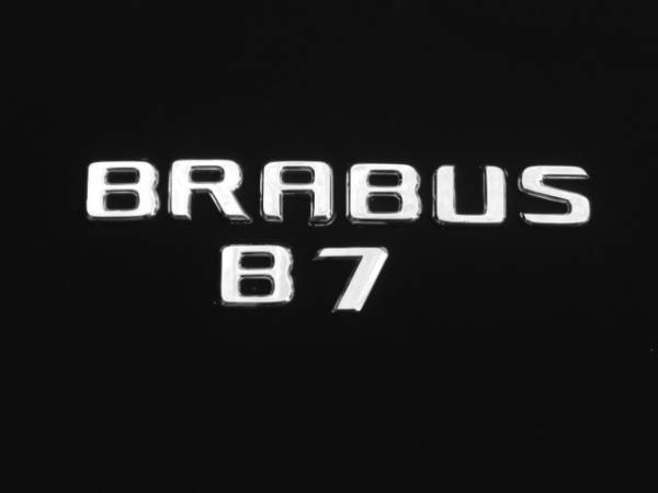 ブラバス仕様/リア/トランク/エンブレム/2枚SET BRABUS + B7 BENZベンツW219CLS350→ハーフ/エアロ/19インチ ...