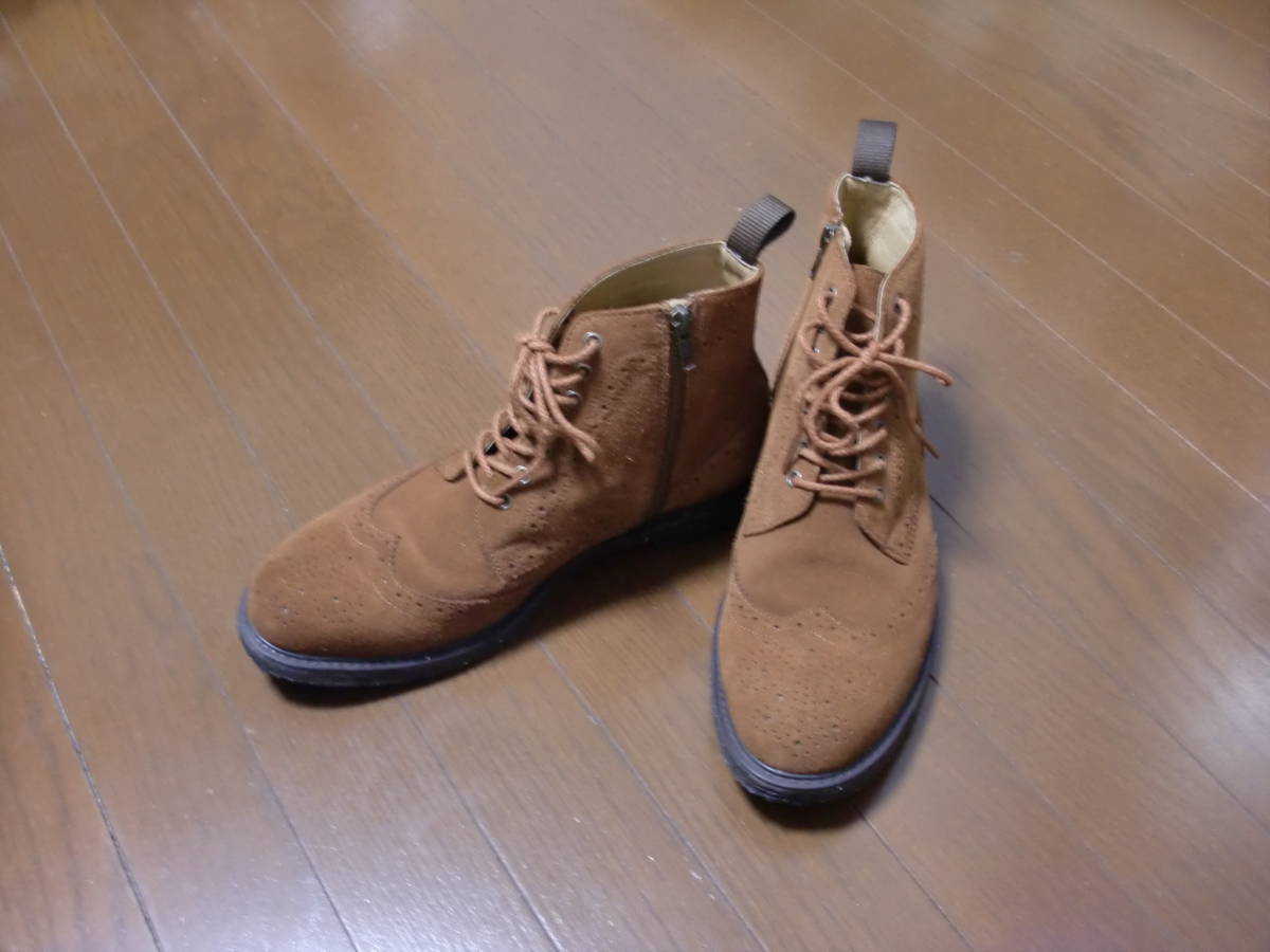 Kent Club ブーツ 靴 ウイングチップ 26センチ バックスキン 茶色 トラッド アイビー 検 VAN JAC KENT J.PRESS(26.0cm)｜売買されたオークション情報 ...