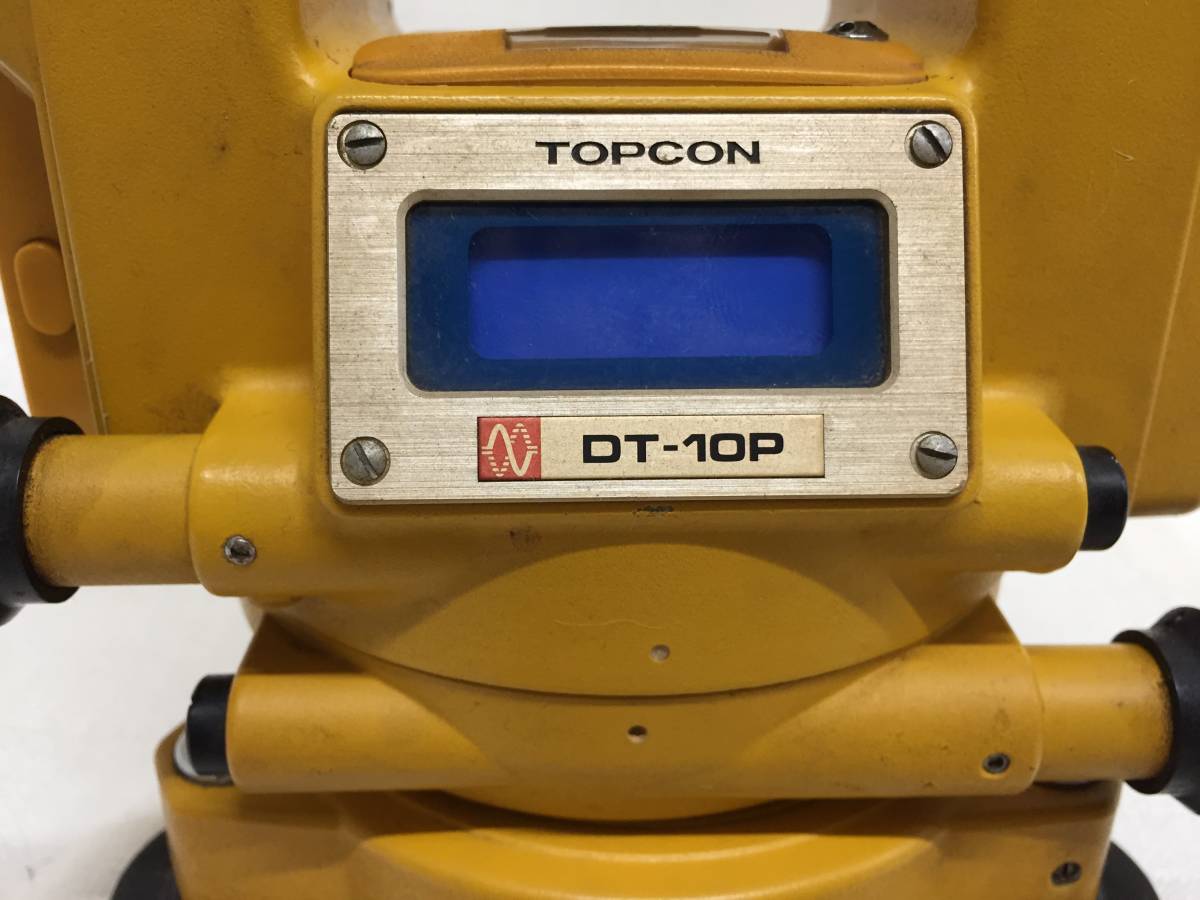 TOPCON トプコン DT-10P 電子デジタル セオドライト 測量機器 O-05096(測量、角度計)｜売買されたオークション情報 ...