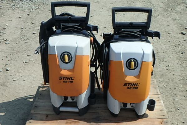 STIHL RE118 RE108 家庭用高圧洗浄機 2機まとめて スチール 現状 90/70/45(高圧洗浄機)｜売買されたオークション情報 ...
