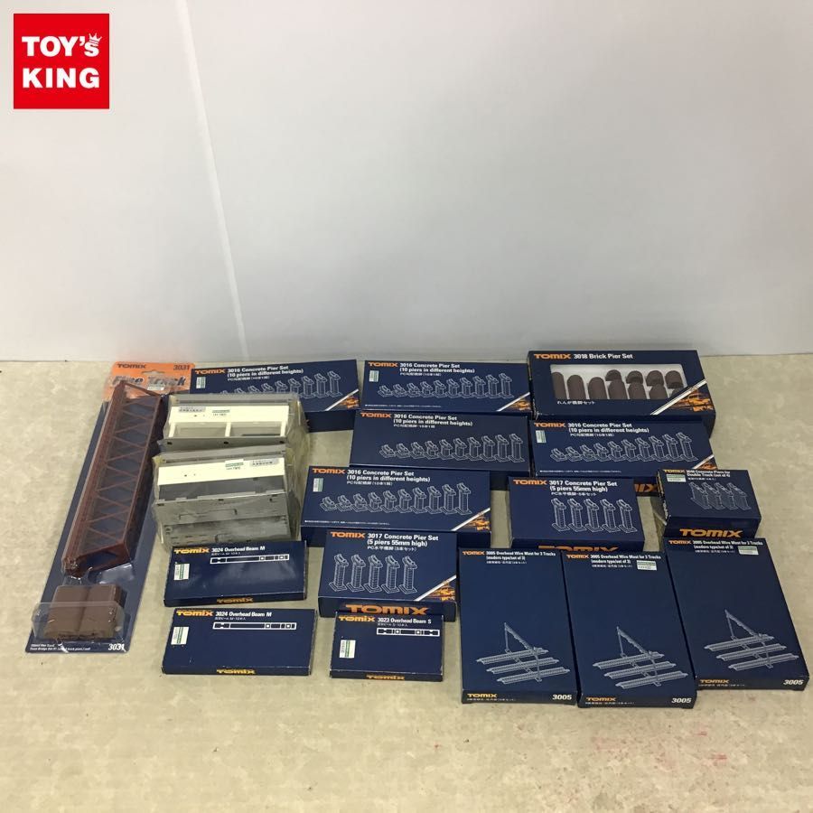 TOMIX 3018 れんが橋脚セット 3031 単線トラス鉄橋セット F 赤 れんが橋脚 他(鉄道模型)｜売買されたオークション情報 ...