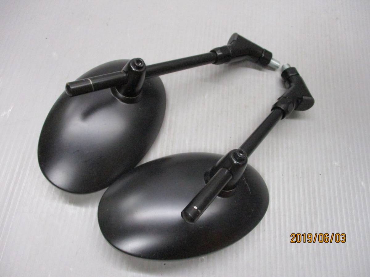 TANAXナポレオン クラシカル2ミラー左右 黒 W650SR400GB250フュージョンPCXマグザムCB400SSスカイウェイブV-MAX ...