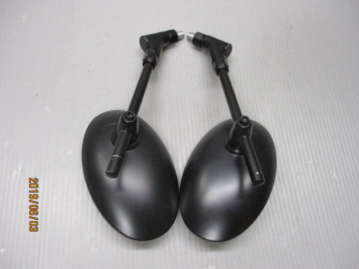 TANAXナポレオン クラシカル2ミラー左右 黒 W650SR400GB250フュージョンPCXマグザムCB400SSスカイウェイブV-MAX ...